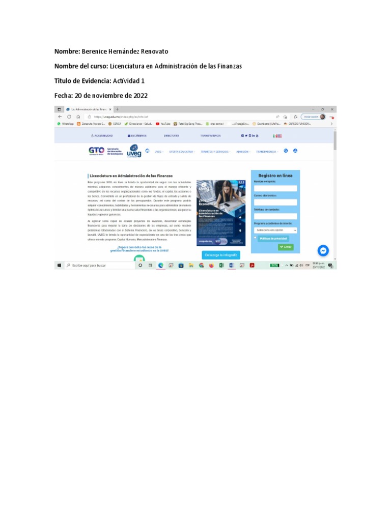 Hernandez - Berenice - EA1 - Uso de Herramientas para El Estudio en Línea | PDF