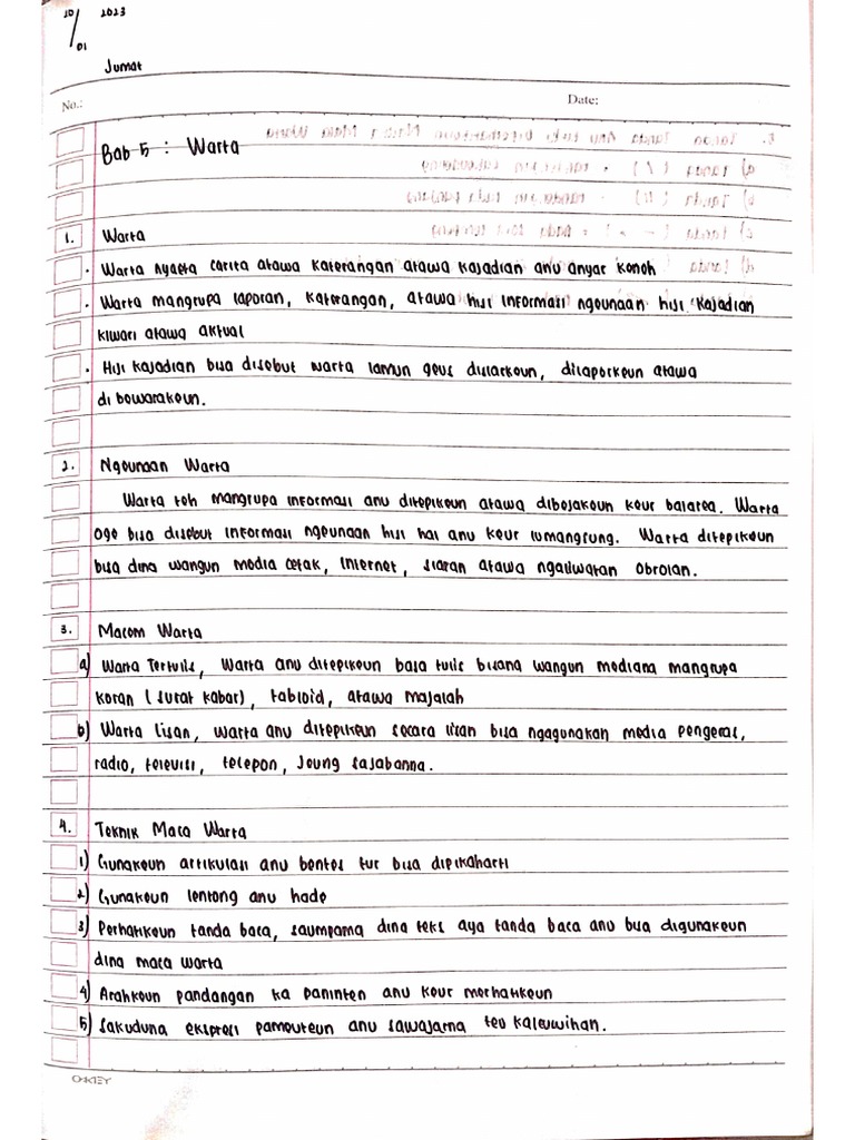 Bab 5 - Warta - Alya Rahmawati - Xi5 | PDF