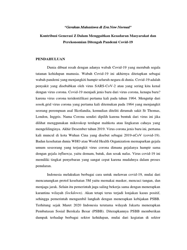 Essay Fidela Sintika - 20108010014 - Ekonomi Syariah | PDF