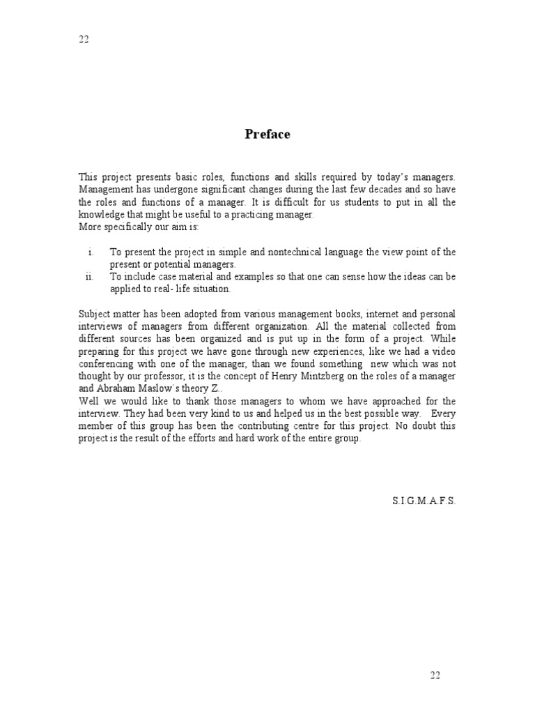 Roles & Functions of A MANAGER | PDF | Bureaucracy | Motivational