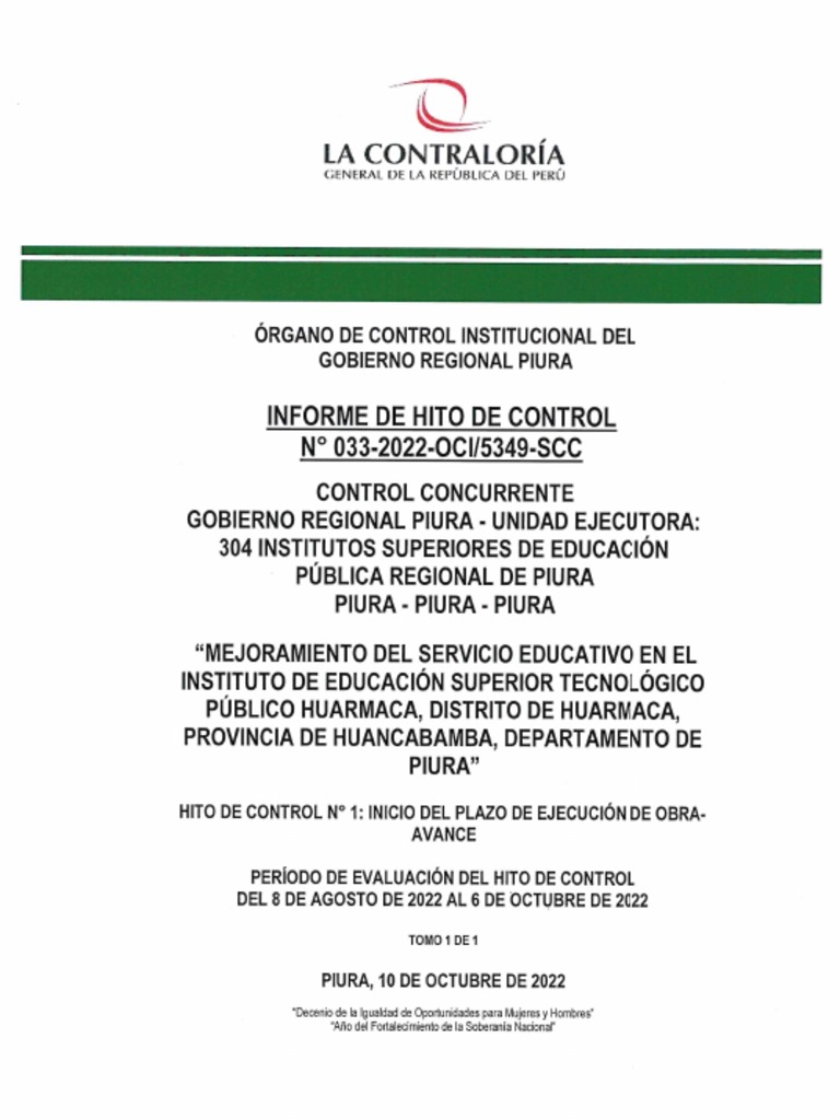 Informe de Hito - Escaneado | PDF