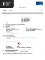 NITROGEN MSDS | PDF | Occupational Safety And Health | Safety