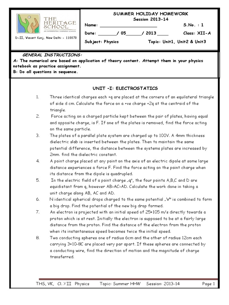 PDF Class Xii Physics Investigatory Project | PDF | Series And Parallel ...