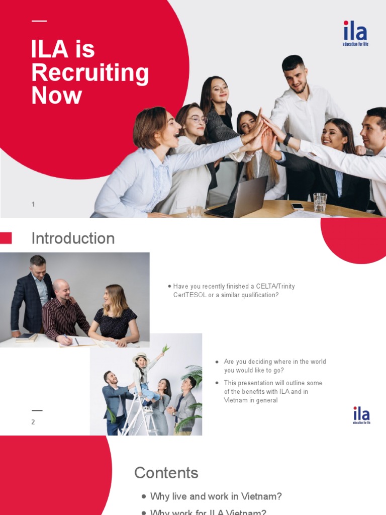 Join ILA: Teach English in Vietnam | PDF | Ho Chi Minh City | Cost Of ...