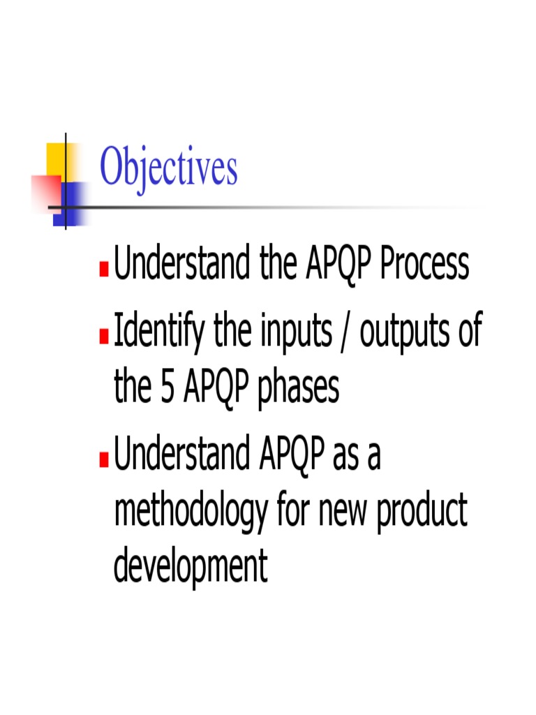 APQP | PDF