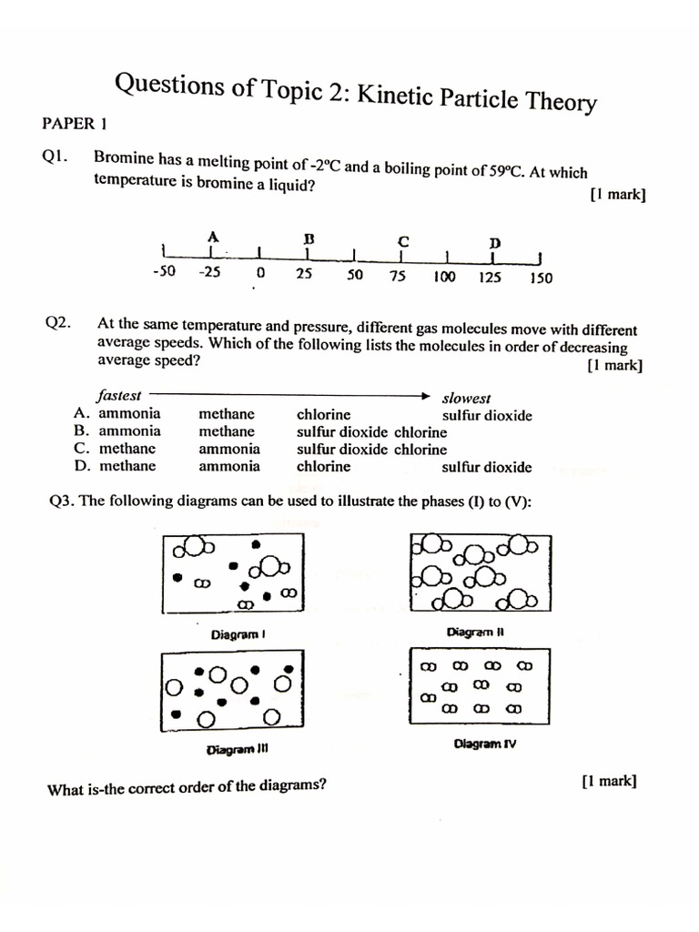 Kinetic Particle Theory | PDF
