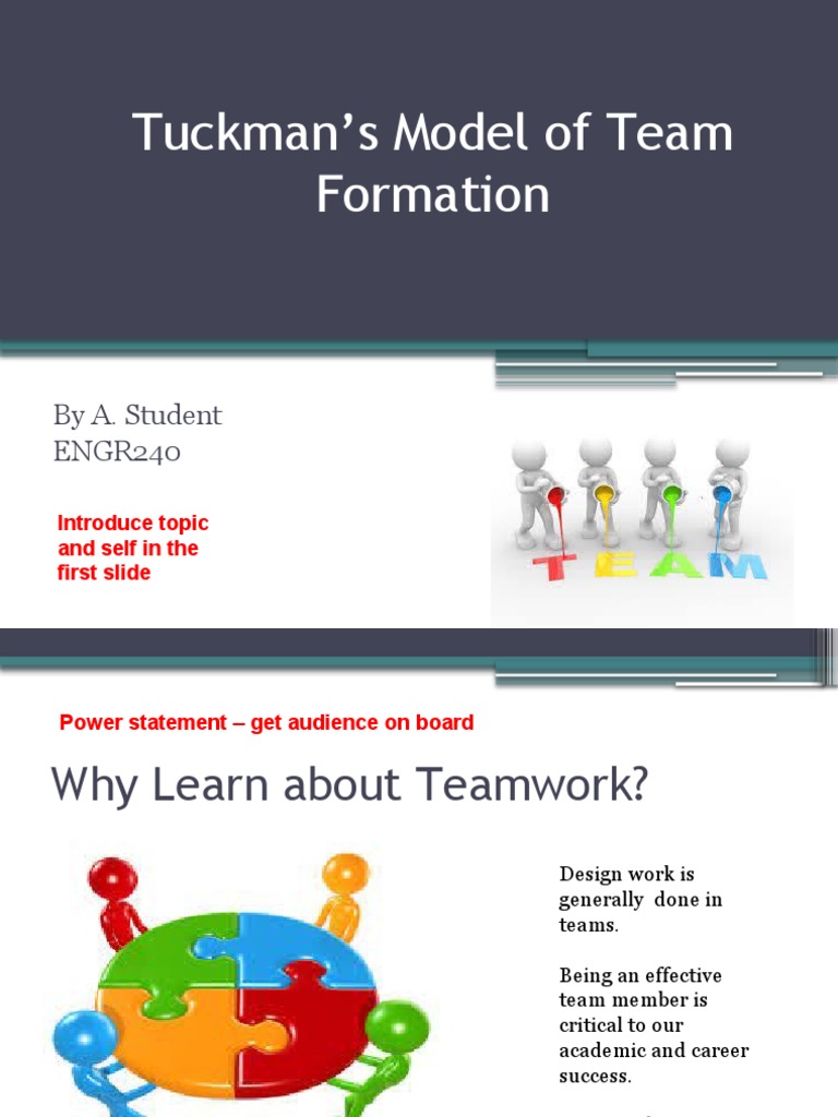 Tuckman's Model | PDF | Psychological Concepts | Psychology