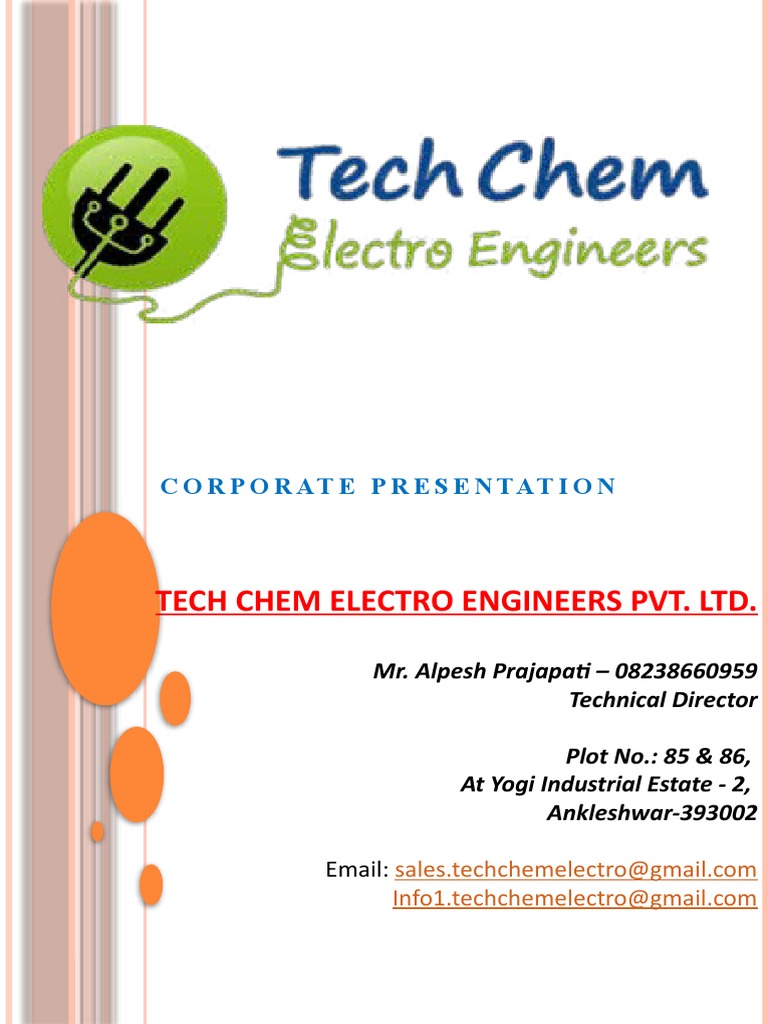 Tech Chem Electro Engineers Pvt. Ltd. | PDF | Automation | Programmable ...
