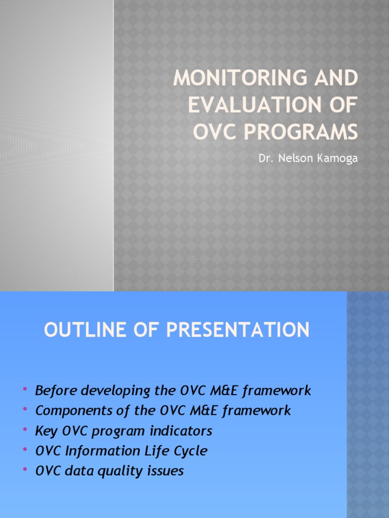M-E For OVC Programs Presentation | PDF | Life Cycle Assessment ...