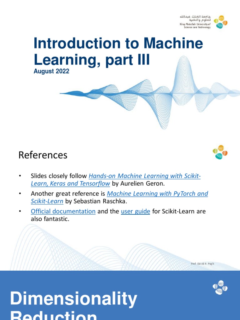 Dimensionality Reduction Techniques in ML | PDF | Cluster Analysis | Principal Component Analysis