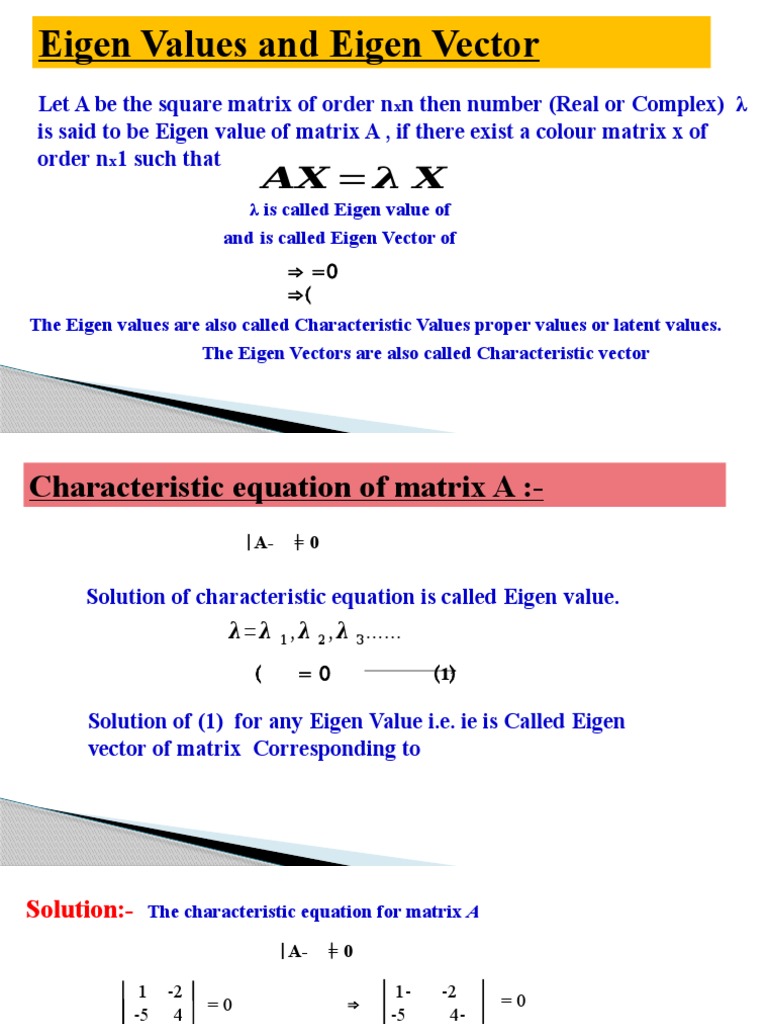 Divya | PDF | Eigenvalues And Eigenvectors | Matrix (Mathematics)