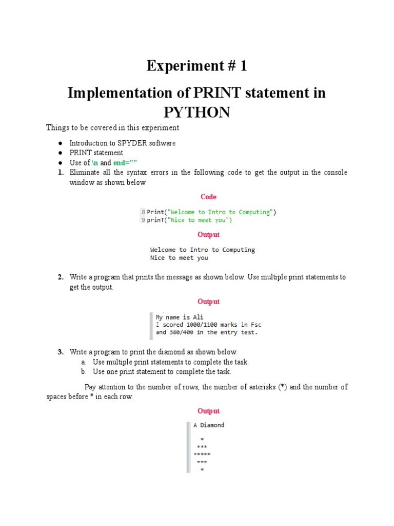 Itc Lab Manual Fall 2022 Pdf Boolean Data Type Programming