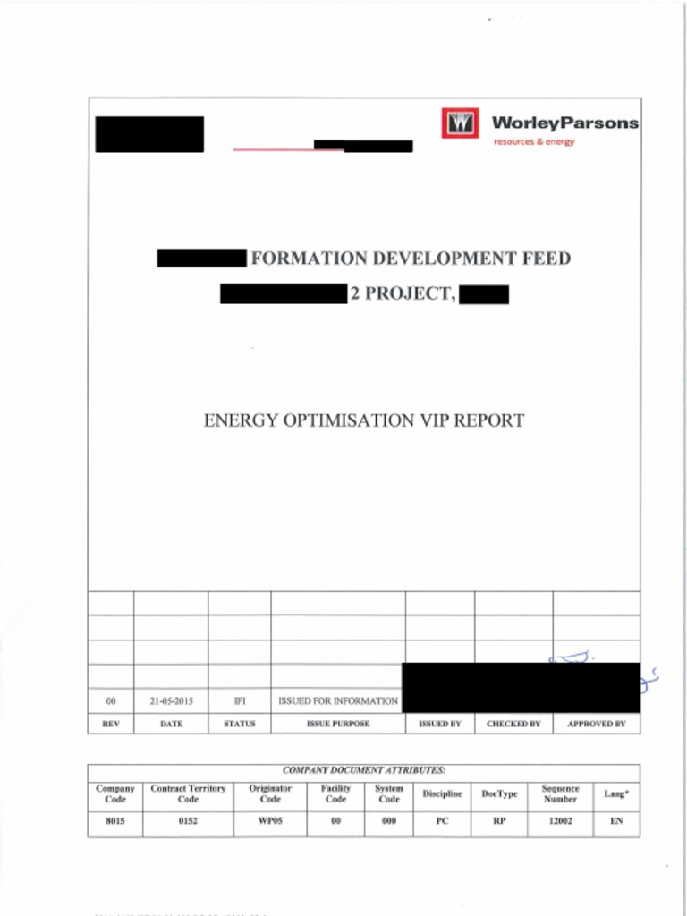 Energy Optimisation Vip Report | PDF | Gas Turbine | Heat Exchanger