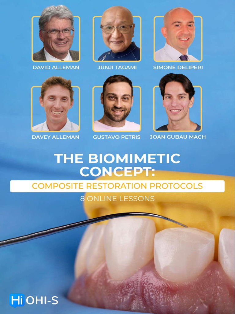 The Biomimetic Concept (8 Online Lessons) | PDF | Dental Composite ...