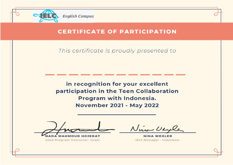 TCI Certificate | PDF