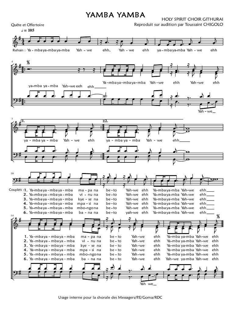 Yamba Yamba | PDF