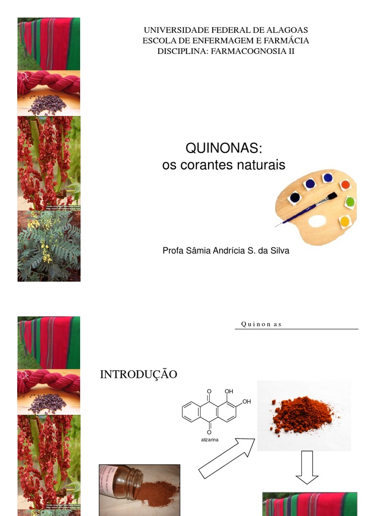Quinonas | PDF | Substancias químicas | Compostos químicos