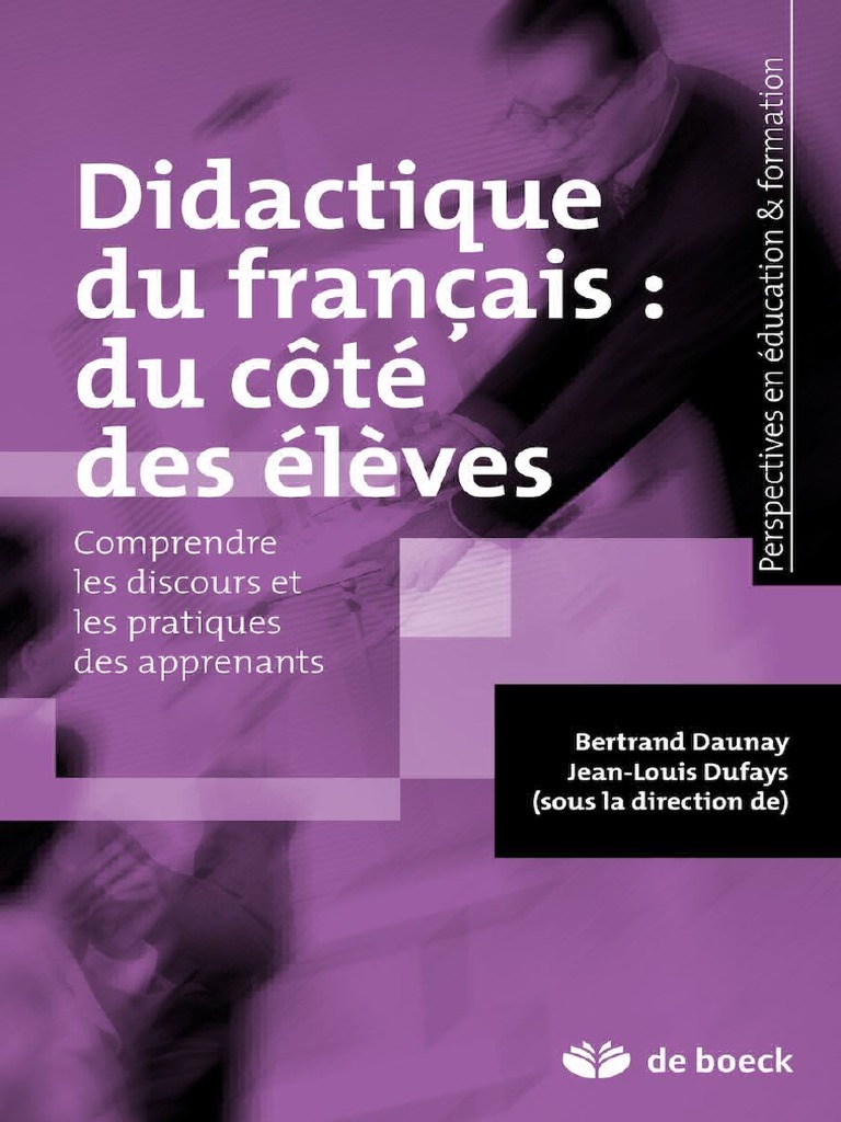 Didactique Du Francais | PDF