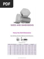 IS 1363 Bolt and Nut Size Standards | PDF | Screw | Mechanical Engineering