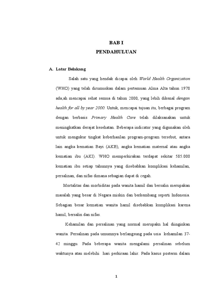 Laporan Kasus Anc | PDF