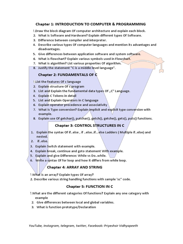 PPS Imp | PDF | Pointer (Computer Programming) | Subroutine