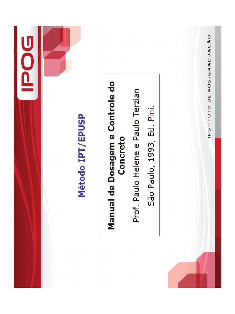 Método IPT - EPUSP | PDF