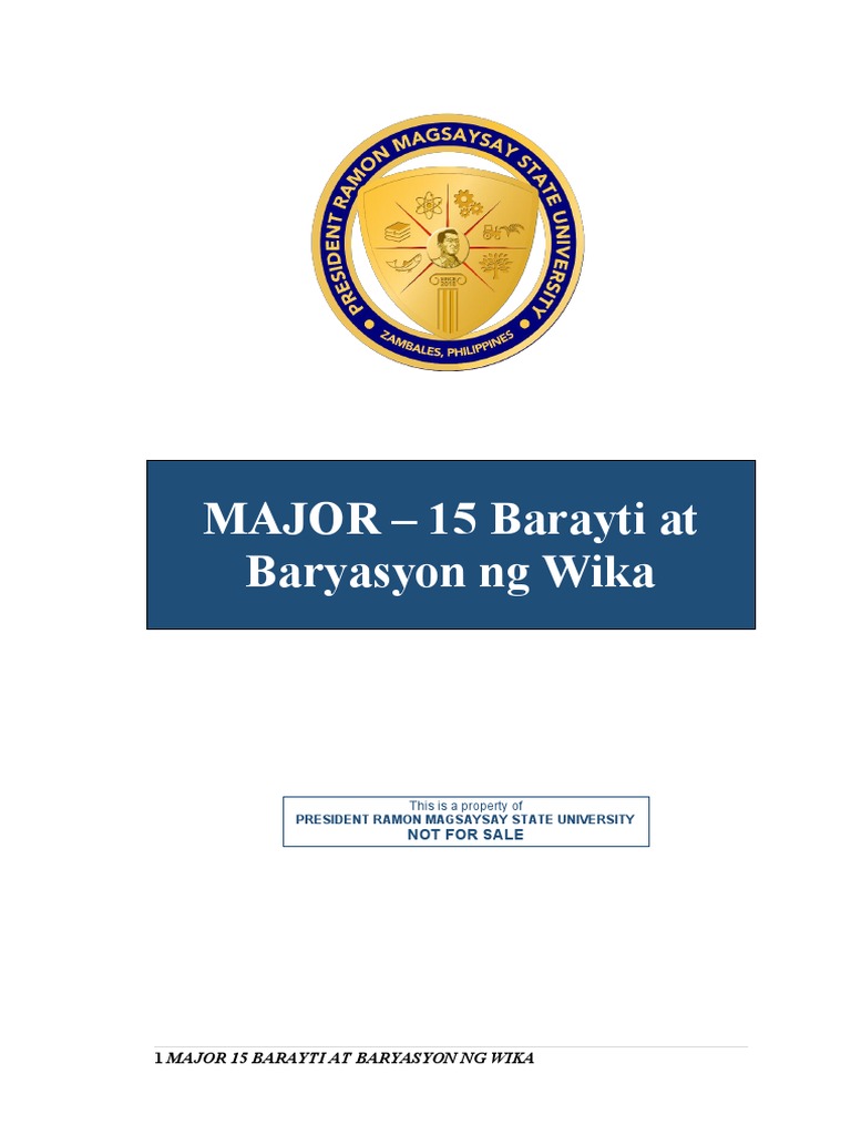 Module Major 15 New Format | PDF