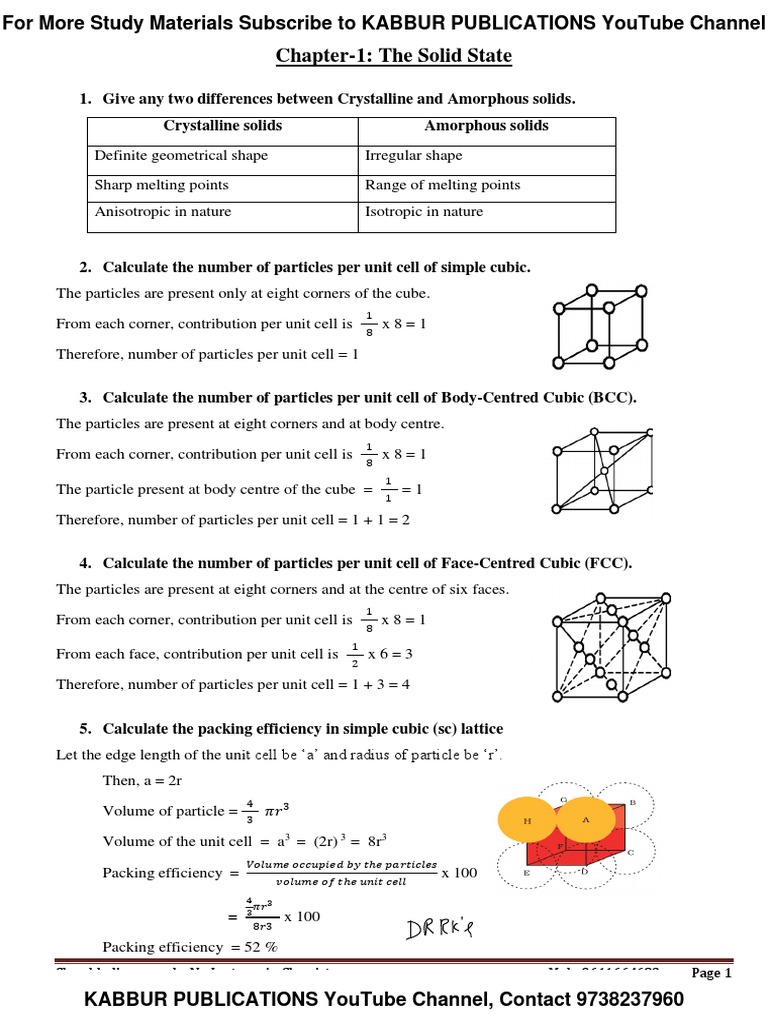 PUC II Chemistry Passing Package | PDF | Coordination Complex | Ligand