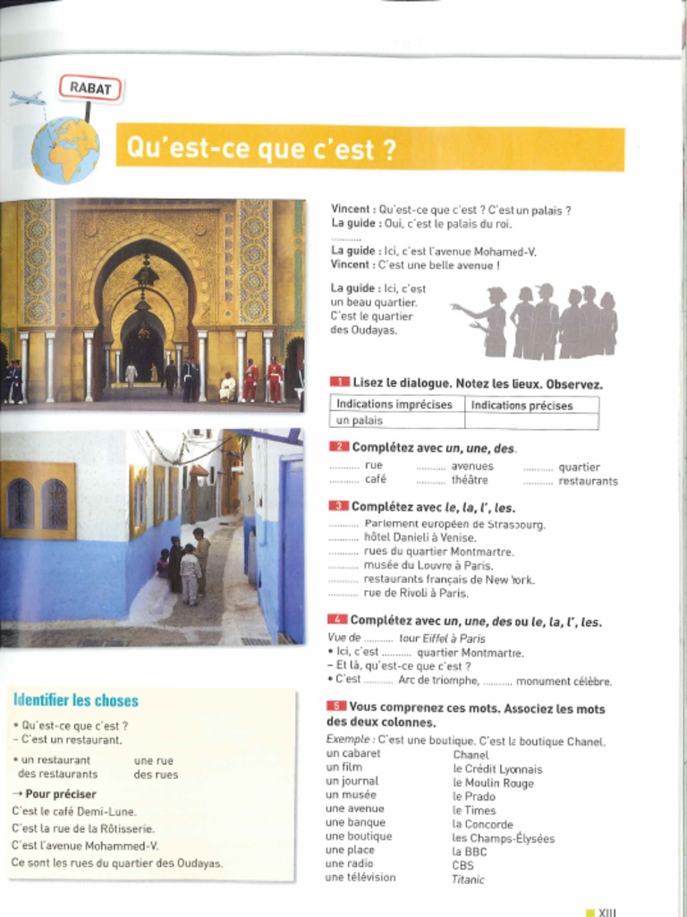 Qu'est-Ce Que C'est - Qui Est-Ce | PDF