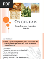 Composição e Tipos de Cereais | PDF | Cereais | Glúten