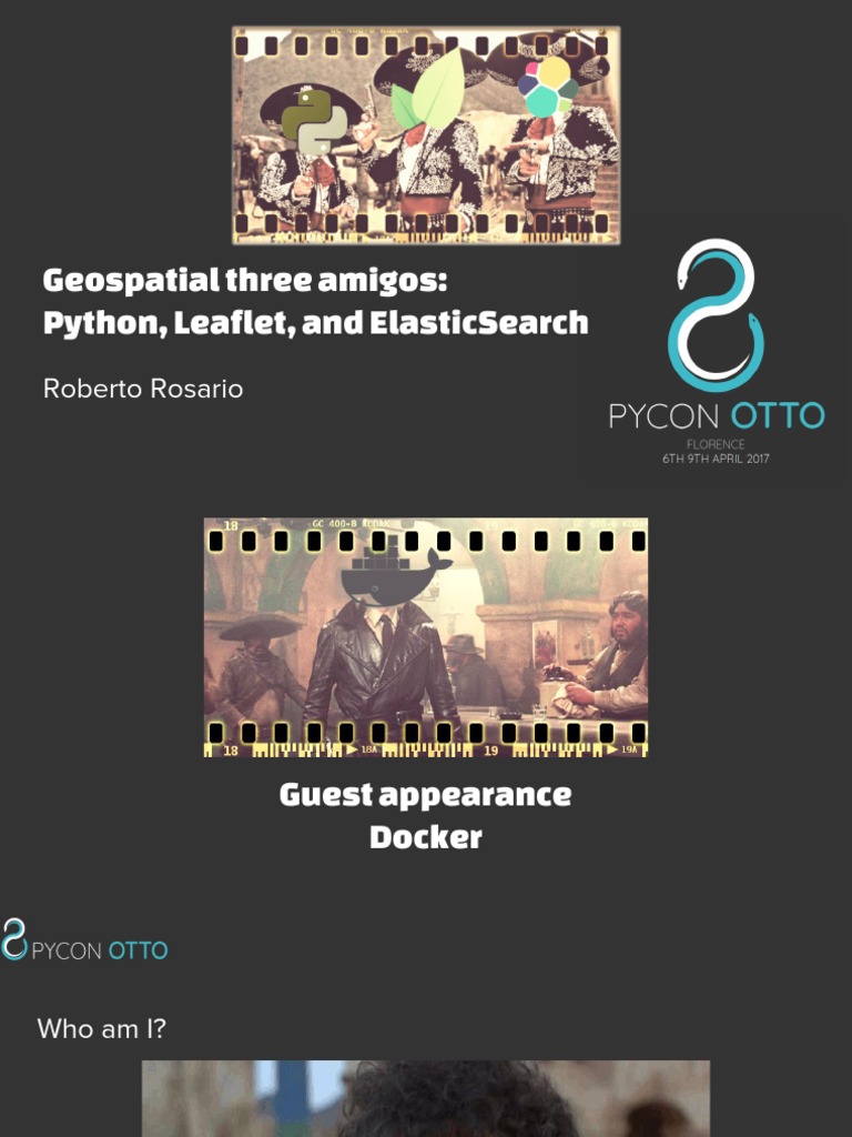 00DataScienceEB Geospatial Three Amigos Python Leaflet and Elasticsearch | PDF