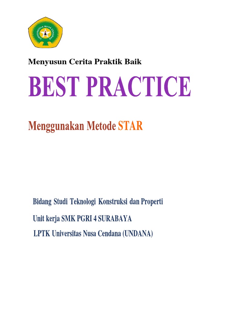 LK 3.1 Menyusun Best Practices - Irvandy | PDF