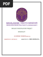 Biology Investigatory Project | PDF | Infertility | Assisted ...