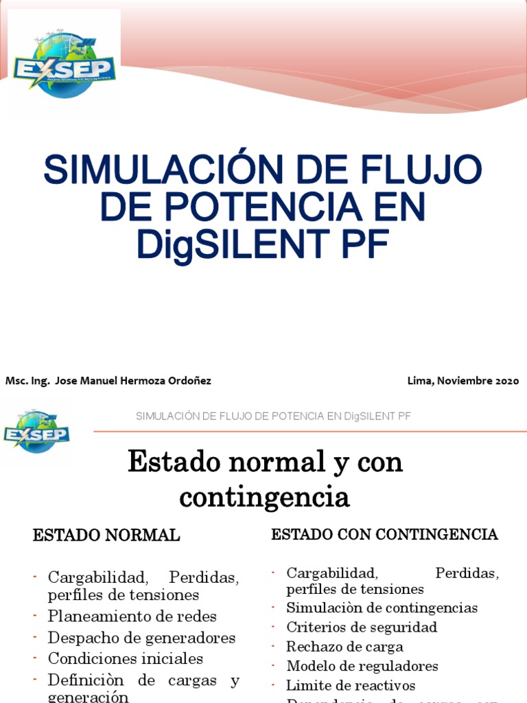 Simulación de Flujo de Potencia en DigSILENT | PDF | Transformador ...