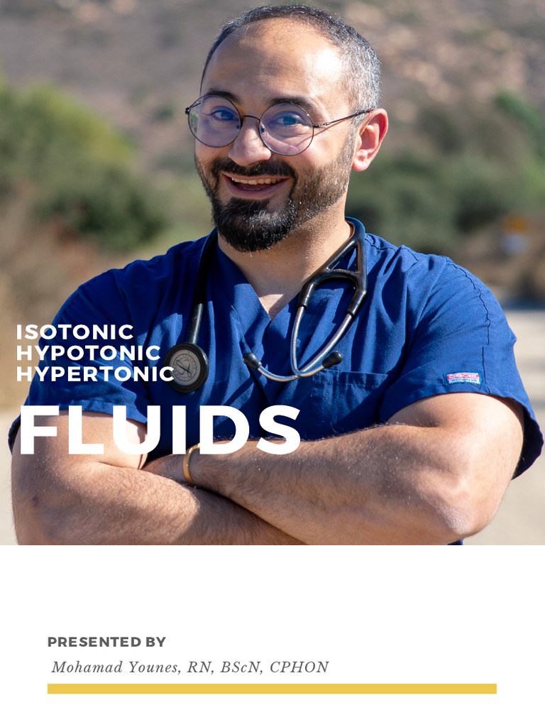 Isotonic Hypotonic Hypertonic | PDF | Osmosis | Saline (Medicine)
