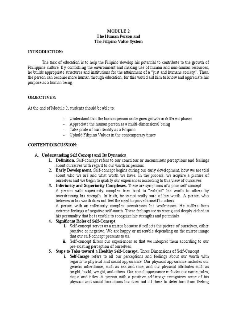 Module 2 NSTP | PDF | Self Esteem | Self Concept