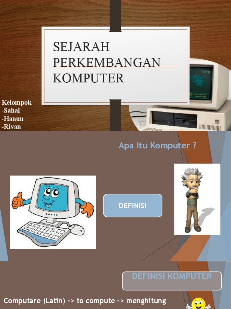 Sejarah Komputer Dan Perkembangannya | PDF