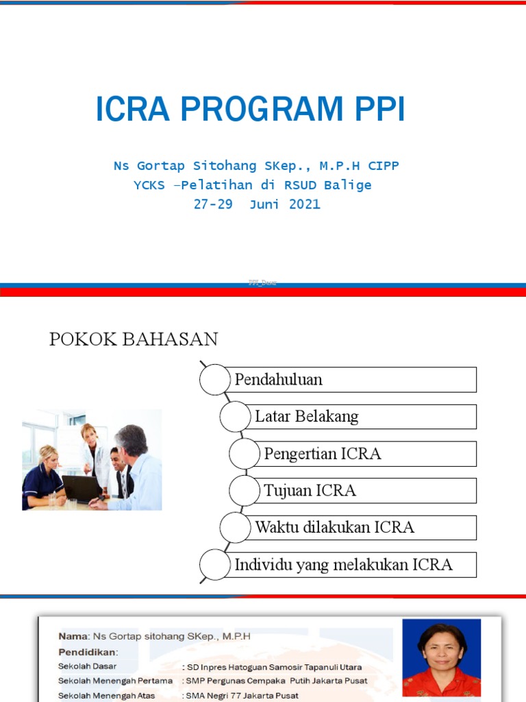 ICRA Program - PPI Dasar 20 Juni 2022 | PDF