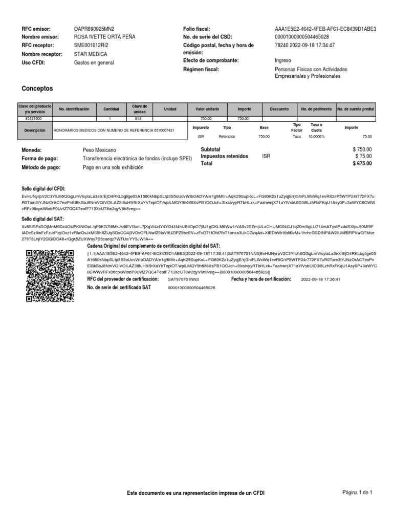 Star Médica | PDF | Economias | Pagos