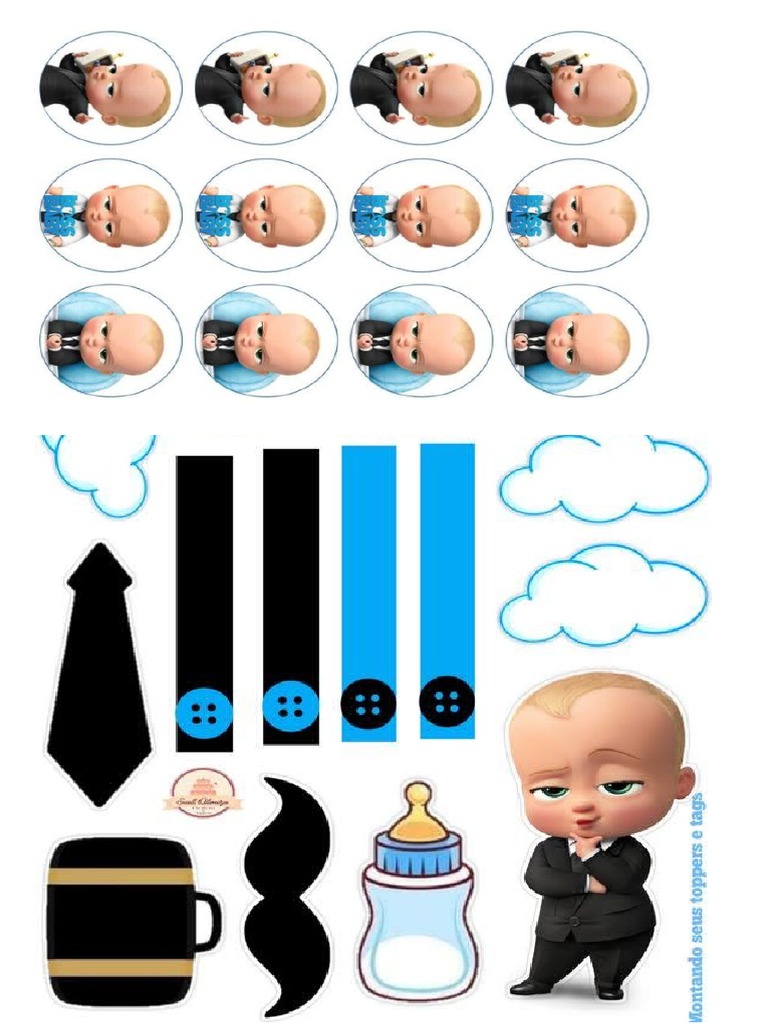 Boss Baby Topper | PDF