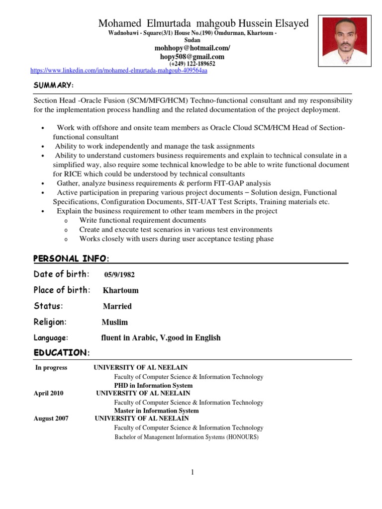 Updated CV DEC-2022 | PDF | Databases | Cloud Computing