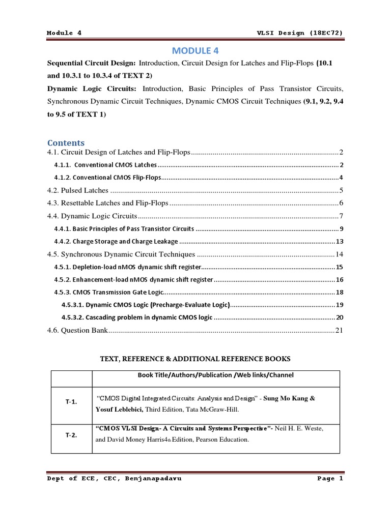 Module 4 | PDF | Cmos | Logic Gate Module 4 | PDF | Cmos | Logic Gate