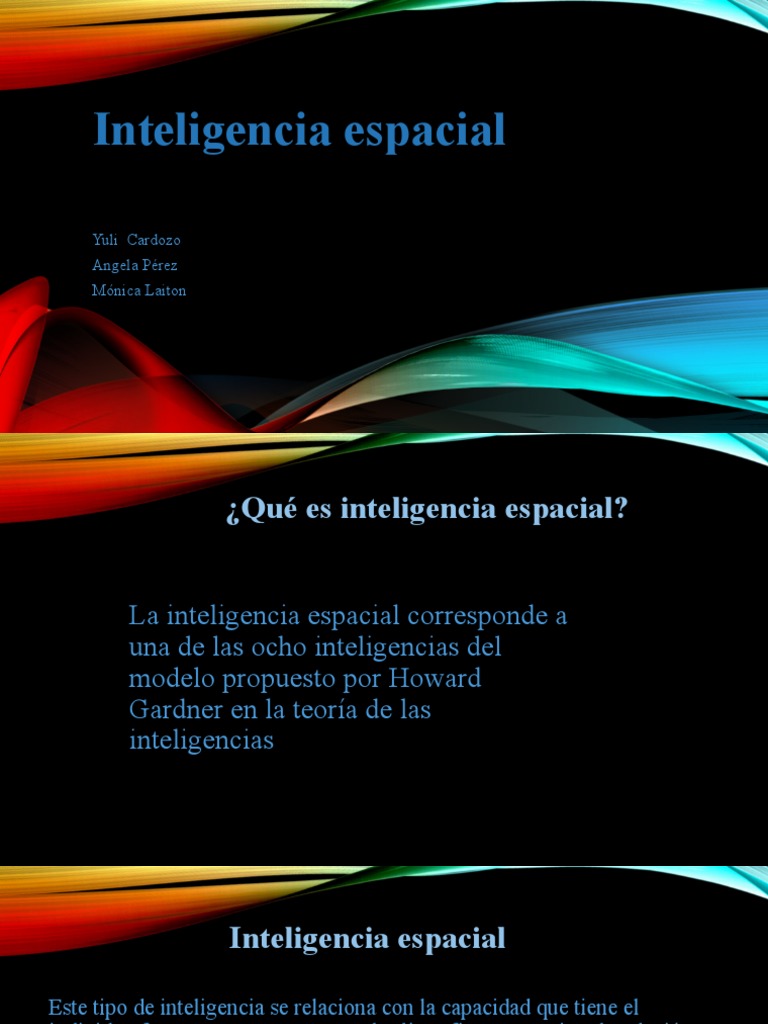 Inteligencia Espacial | PDF