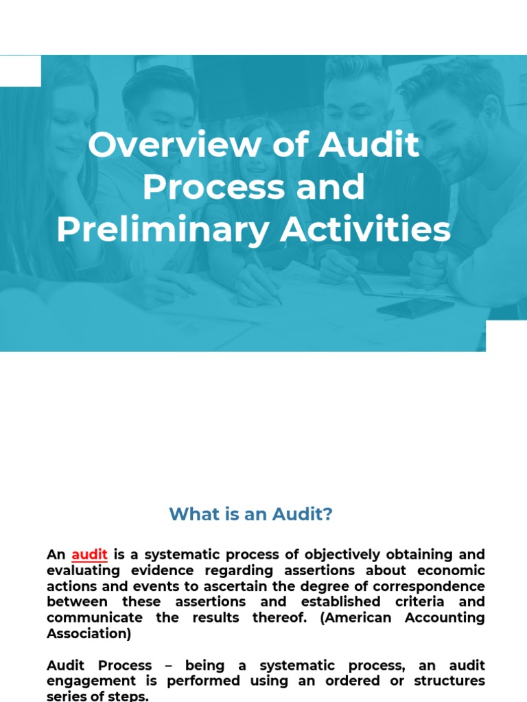 Audit Process Overview and Activities | PDF | Audit | Financial Audit
