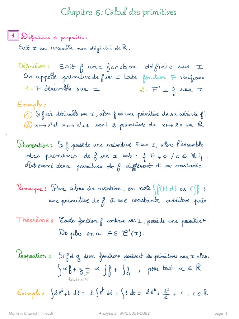 Chapitre6 (Complet) | PDF