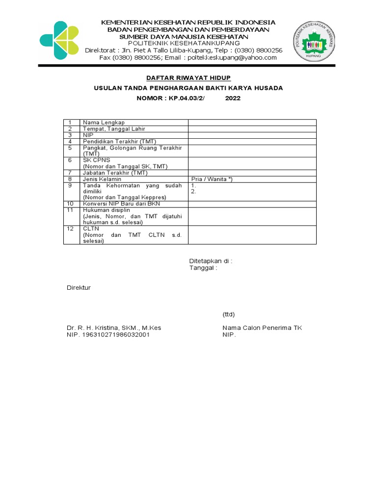 Format DRH | PDF | Hukum | Sains & Matematika