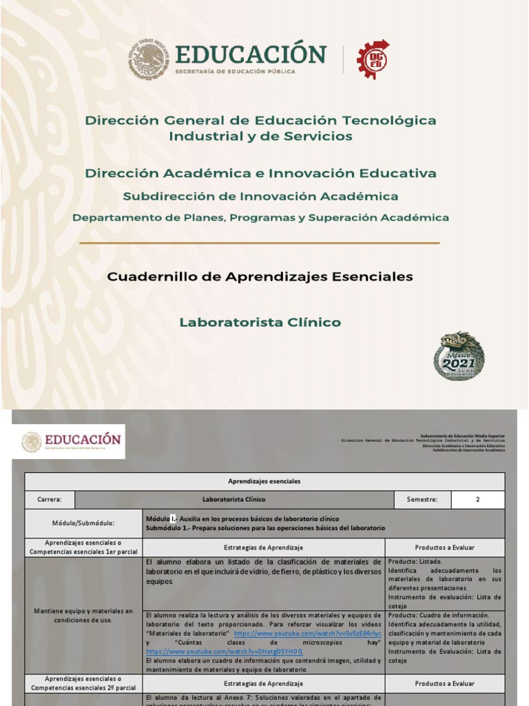 Laboratorista Clínico | PDF | Laboratorios | Concentración