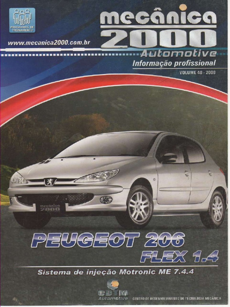 Peugeot 206 1.4 Motronic ME 7.4.4 TU3JP Compressed | PDF