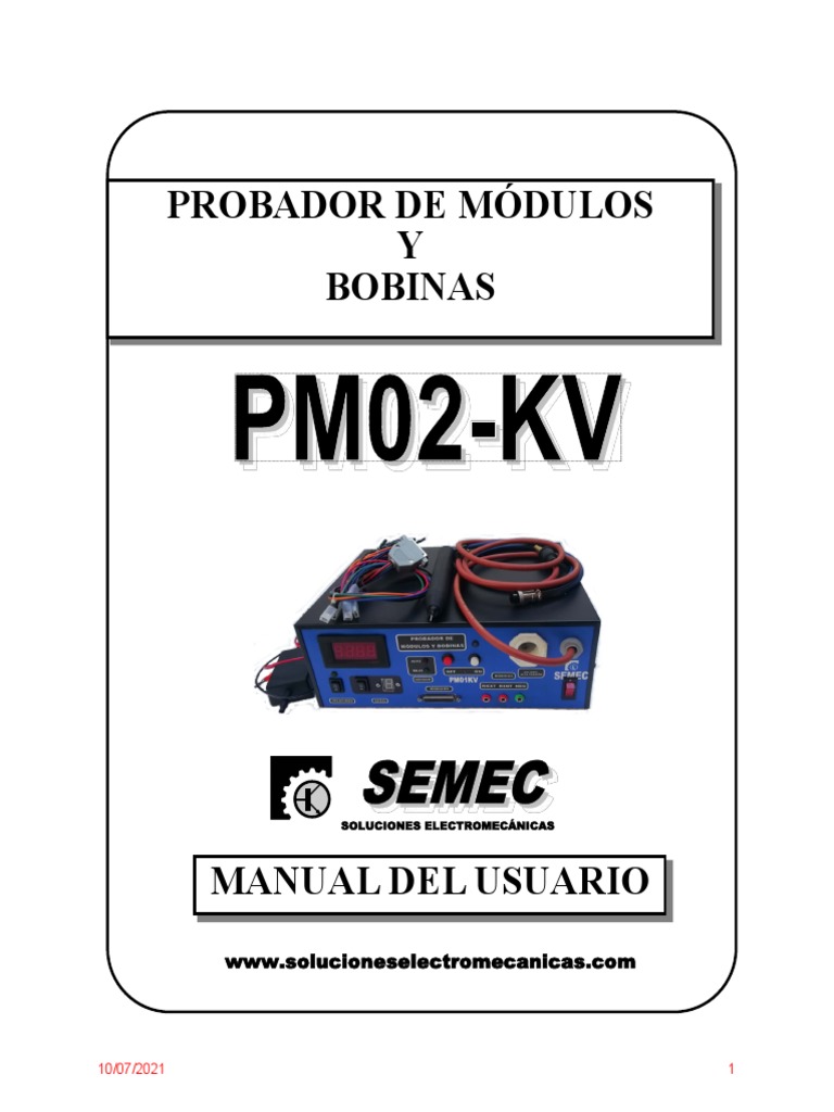 Manual PM02 | PDF | Electrónica | Motor de combustión interna