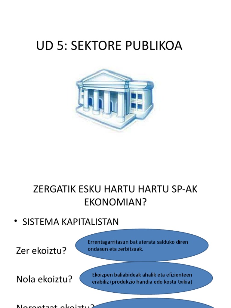 Sektore Publikoa | PDF